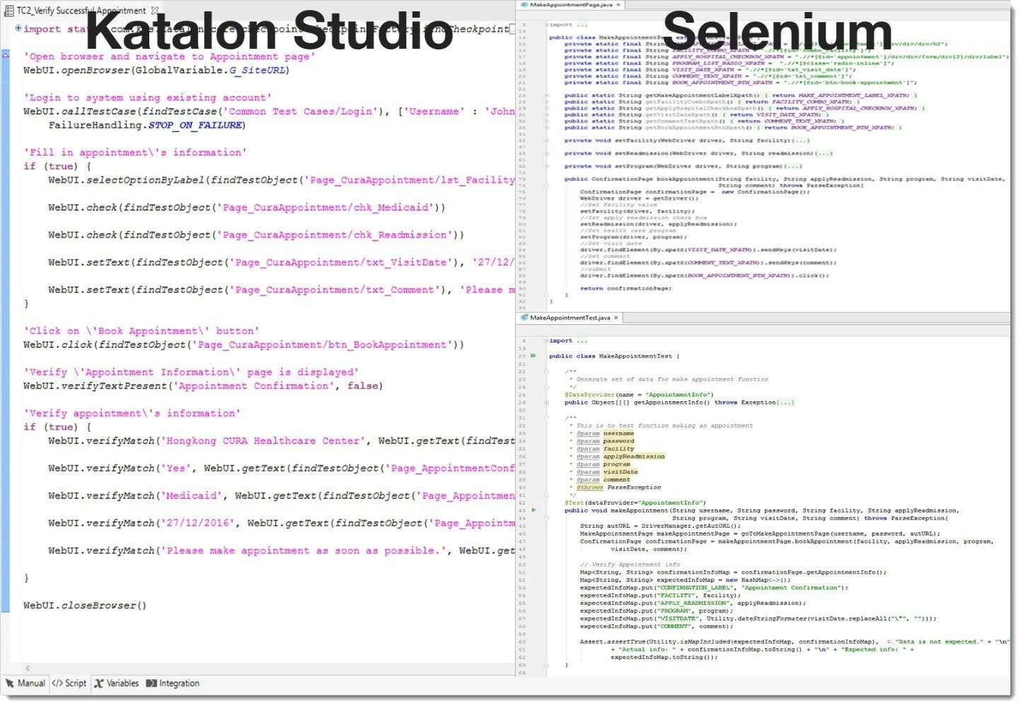 Katalon Studio – Alternative to open source Automation Frameworks